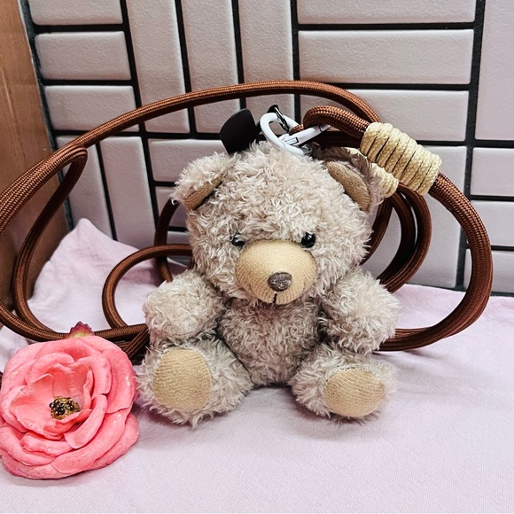 Toys | Teddy Bear Crossbody Lanyard Phone Purse Strap With Brown Tab ...